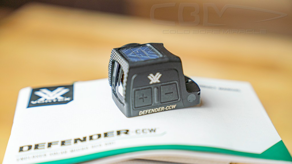 Vortex Optics Defender CCW Enclosed Solar Micro red dot - Coldboremiracle